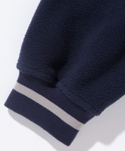 XLARGE（エクストララージ）の「EMBROIDERED RIB LINE FLEECE JACKET（ブルゾン）」 - WEAR