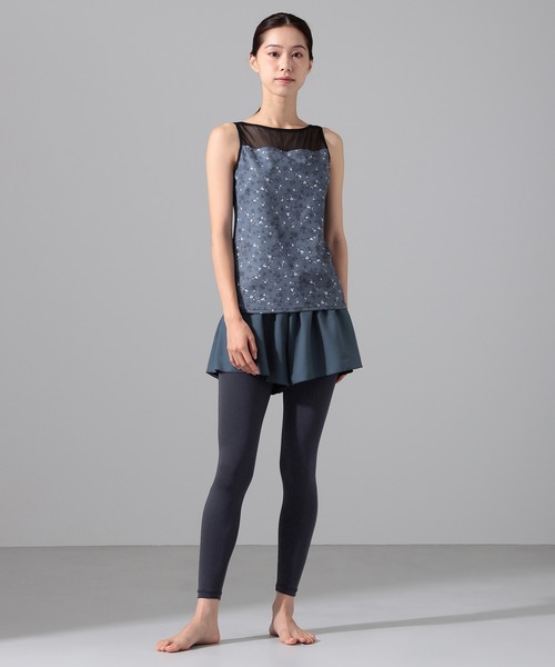 Chacott（チャコット）の「フラワープリントトップ（タンクトップ）」 - WEAR