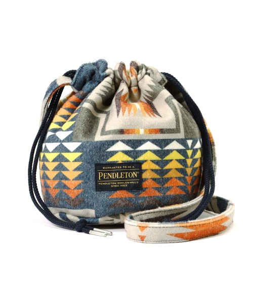 PENDLETON（ペンドルトン）の「TAION × PENDLETON/タイオン×ペンドルトン REVERSIBLE STRING BAG（ショルダーバッグ）」 - WEAR