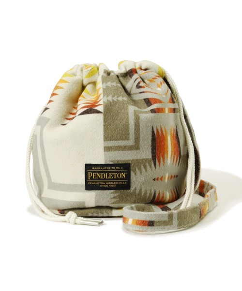 PENDLETON（ペンドルトン）の「TAION × PENDLETON/タイオン×ペンドルトン REVERSIBLE STRING BAG（ショルダーバッグ）」 - WEAR
