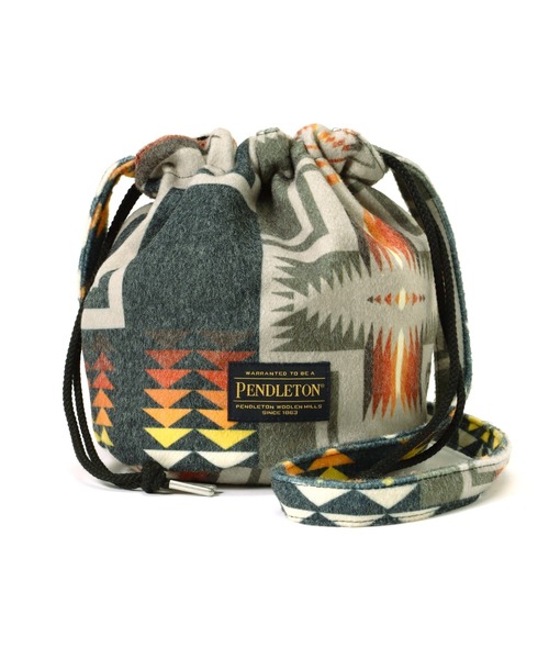 PENDLETON（ペンドルトン）の「TAION × PENDLETON/タイオン×ペンドルトン REVERSIBLE STRING BAG（ショルダーバッグ）」 - WEAR
