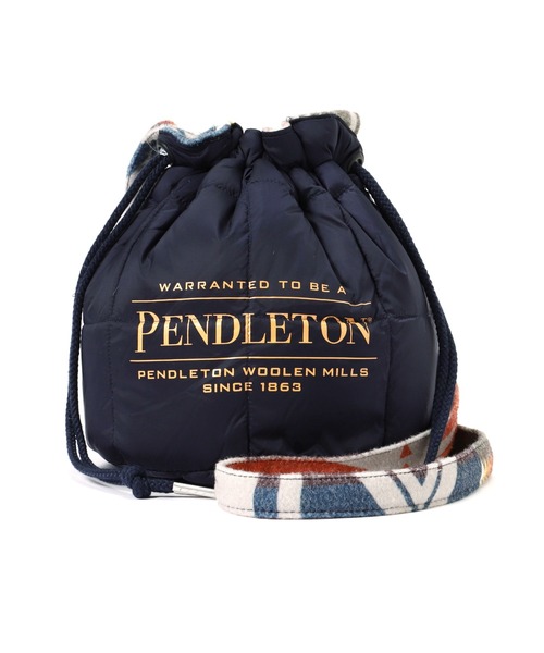 PENDLETON（ペンドルトン）の「TAION × PENDLETON/タイオン×ペンドルトン REVERSIBLE STRING BAG（ショルダーバッグ）」 - WEAR