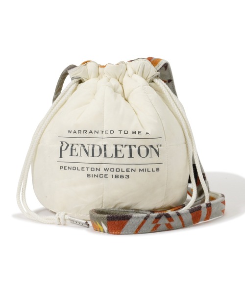 PENDLETON（ペンドルトン）の「TAION × PENDLETON/タイオン×ペンドルトン REVERSIBLE STRING BAG（ショルダーバッグ）」 - WEAR