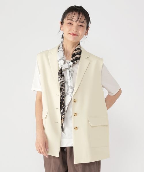 【セール】《ウタオ》シングルボタンベスト（ベスト）｜studio CLIP（スタディオクリップ）のファッション通販 - ZOZOTOWN