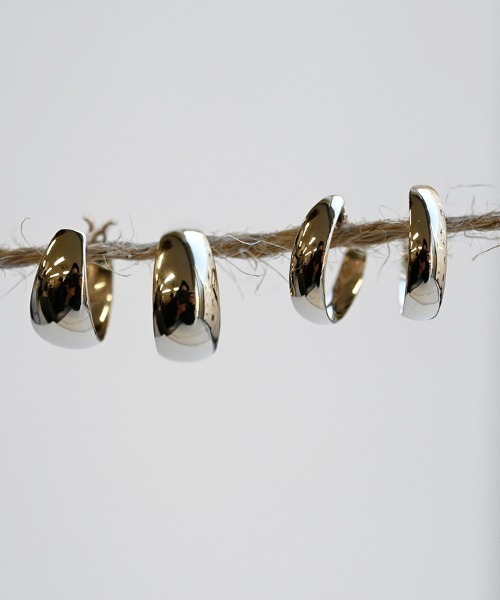 K10 ムーンピアス 3×10（ピアス（両耳用））｜sowi（ソーイ）のファッション通販 - ZOZOTOWN