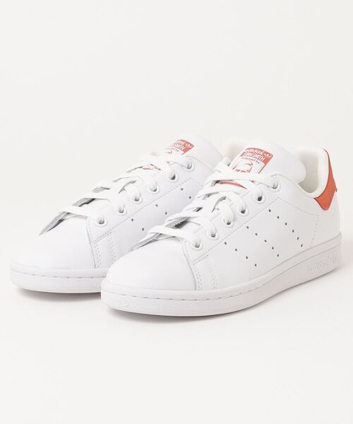 adidas アディダス STAN SMITH J スタンスミス HQ1855 FWHT/OWHT/PRED（スニーカー）｜adidas ...