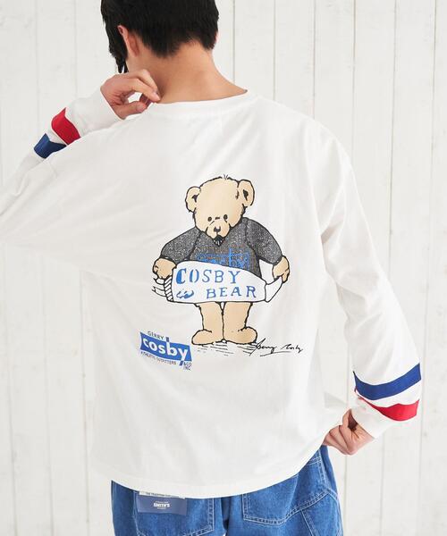 coen（コーエン）の「COSBY(コスビー)別注プリントロングスリーブTシャツ（Tシャツ/カットソー）」 - WEAR