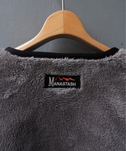 MANASTASH（マナスタッシュ）の「MANASTASH/マナスタッシュ WS BIG FOOT REVERSIBLE COAT（ノーカラー ...