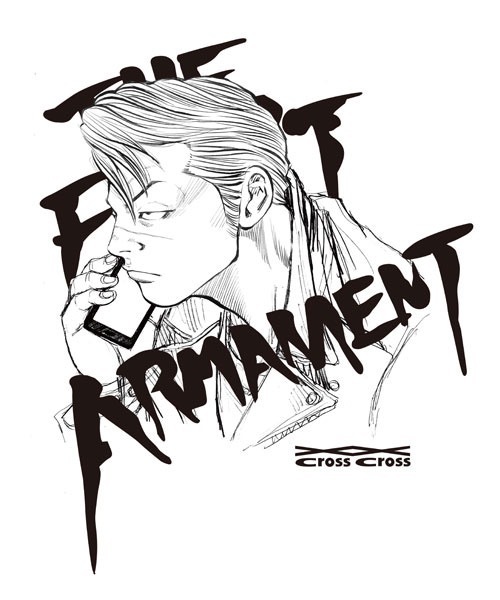 COLLARS（カラーズ）の「【CROWS&WORST】村田十三CrossCrossTシャツ（Tシャツ/カットソー）」 - WEAR