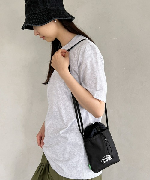 【セール】国内未発売 THE NORTH FACE(ザ・ノースフェイス)/SIMPLE STRING BAG MINI/ストリングギャザーミニショルダー スマホショルダー ポーチ（ショルダー ...
