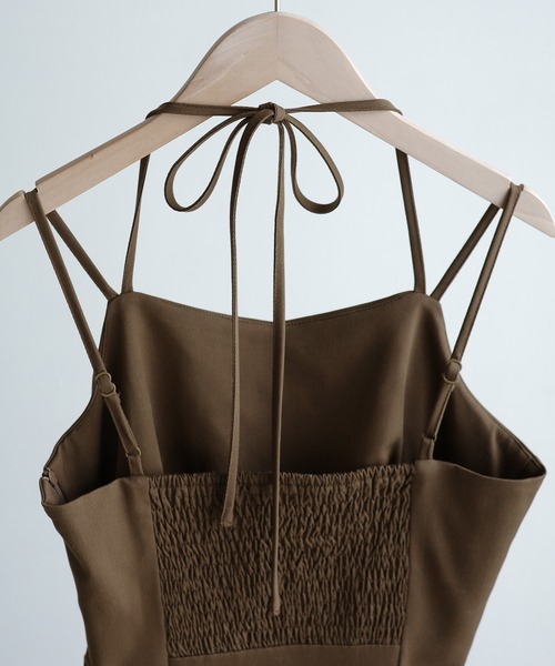 Meiru（メイル）の「ショートニット＋マーメイドキャミワンピースset