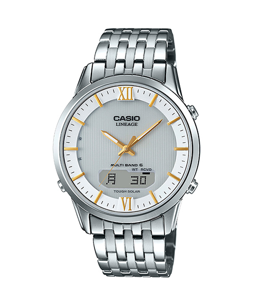 CASIO（カシオ）の「LINAGE / 電波ソーラー / LCW-M180D-7AJF / リニエージ（アナログ腕時計）」 - WEAR