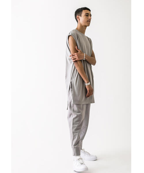 CALUX（キャラクス）の「＜CALUX × monkey time＞ 30TJK NOSLEEVE LONG TEE/ノースリーブ（Tシャツ ...