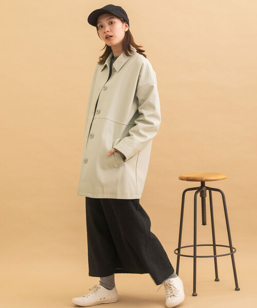 POU DOU DOU（プードゥドゥ）の「フェイクレザージャケット（その他アウター）」 - WEAR