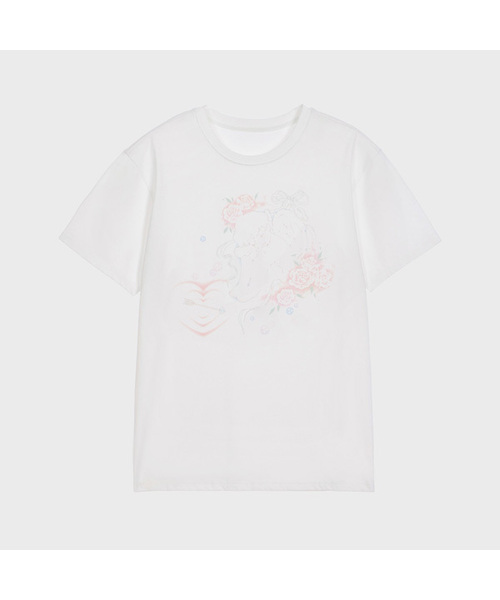 AK Graphic T-Shirt (1color)（Tシャツ/カットソー）｜ALKI ALKA（アルキアルカ）のファッション通販 ...