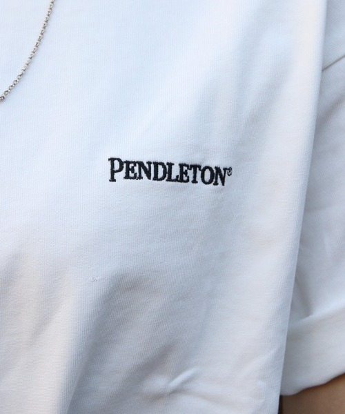 PENDLETON（ペンドルトン）の「PENDLTON/ペンドルトン バック刺繍TEE BACK EMB SHORTSLEEVE TEE（Tシャツ/カットソー）」 - WEAR