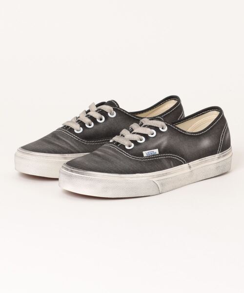 VANS（バンズ）の「VANS ヴァンズ AUTHENTIC オーセンティック VN000BW5CJK WAVE WASHED BLK ...