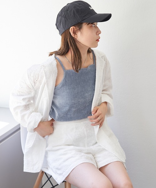 Kastane（カスタネ）の「【2023SSカタログ掲載アイテム/SETUP 対応】アイレットレースショートパンツ（その他パンツ）」 - WEAR