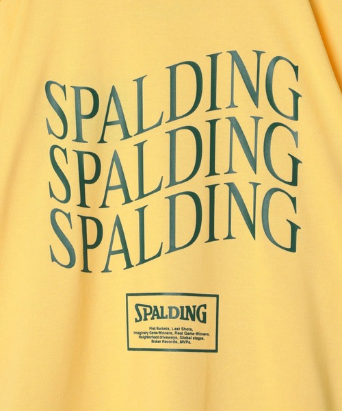 SPALDING（スポルディング）の「【SPALDING(スポルディング)】ドライ天竺Tシャツ(KIDS)（Tシャツ/カットソー）」 - WEAR