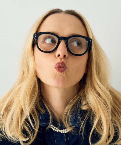 【一部店舗限定】ビックボストン伊達メガネ（メガネ）｜EMMA ROUGE VIF（エマルージュヴィフ）のファッション通販 - ZOZOTOWN