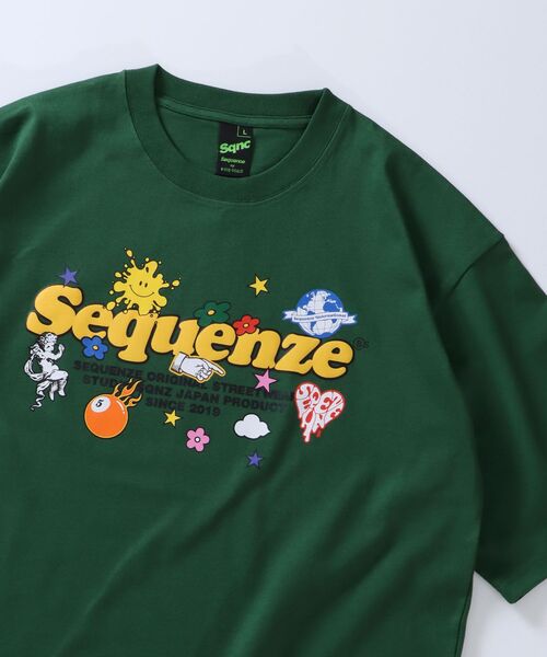 SEQUENZ（シークエンズ）の「SEQUENZ / HAPPINESS HEAVY SHORT SLEEVE TEE / ハピネス ヘビー Tシャツ（Tシャツ/カットソー）」 - WEAR