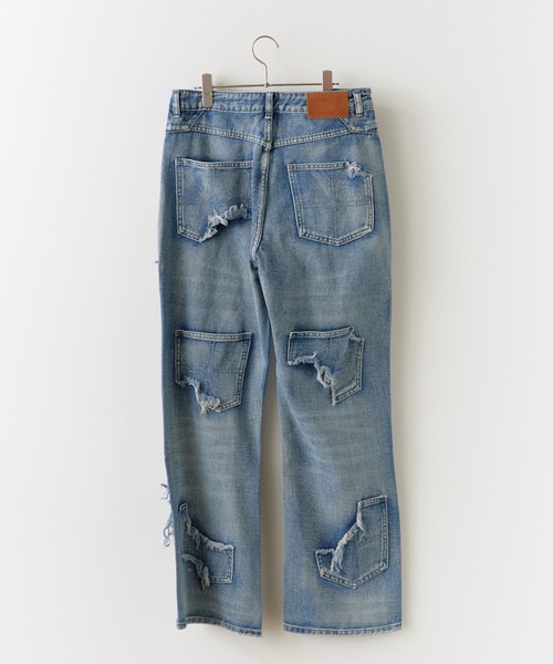 damage denim pant/ダメージ デニム パンツ（デニムパンツ）｜Theater code（シアターコード）のファッション通販 ...