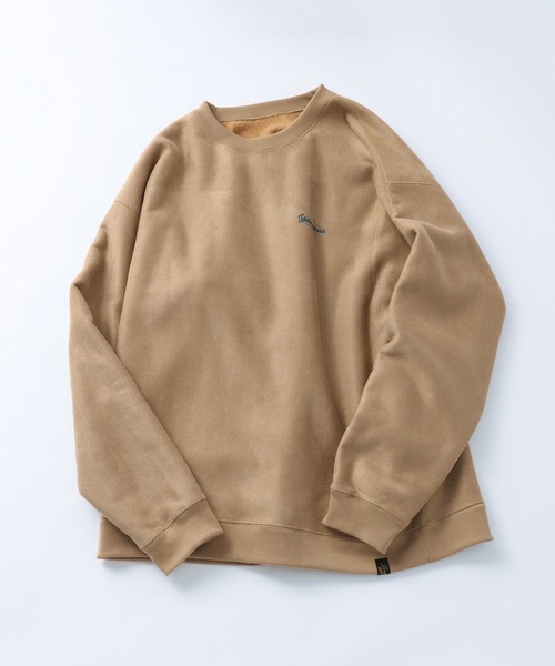 BAYFLOW（ベイフロー）の「リバーシブルスウェードボアプルオーバー（スウェット）」 - WEAR