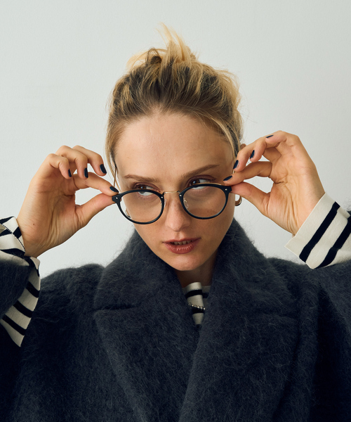 EMMA ROUGE VIF（エマルージュヴィフ）の「【一部店舗限定】ボストンコンビ伊達メガネ（メガネ）」 - WEAR