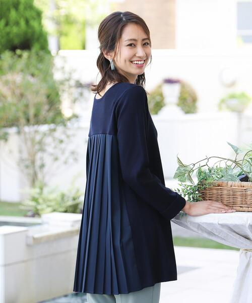 Tiaclasse（ティアクラッセ）の「【洗える】前後着用も可能な2WAYプリーツチュニック（チュニック）」 - WEAR