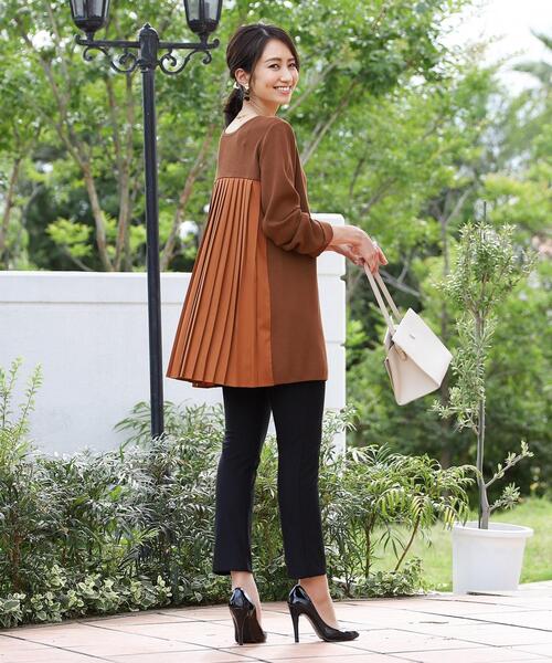 Tiaclasse（ティアクラッセ）の「【洗える】前後着用も可能な2WAYプリーツチュニック（チュニック）」 - WEAR