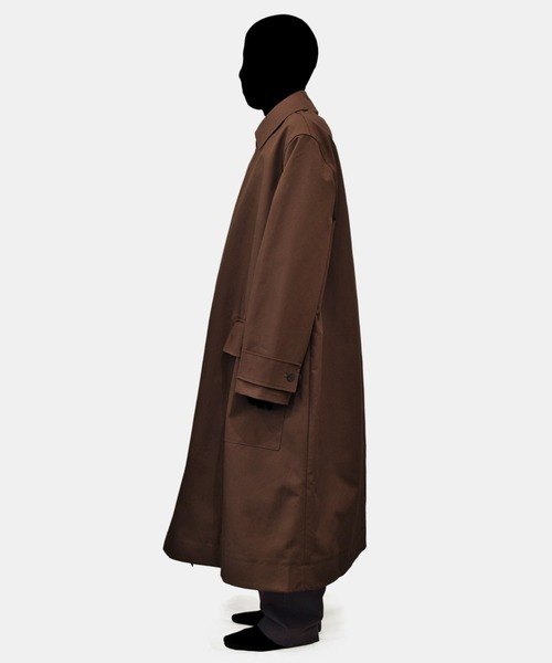 STUDIO NICHOLSON（スタジオニコルソン）の「【STUDIO NICHOLSON】 DOUBLE LAPEL MAC（トレンチ ...