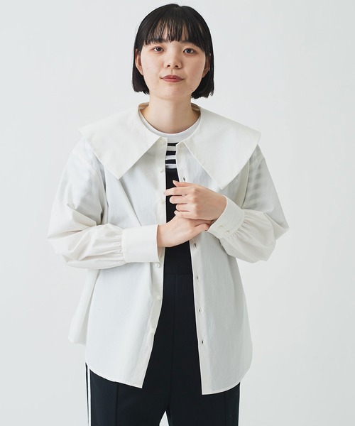 I am I in fact...（アイアムアイインファクト）の「Dumbo collar blouse（シャツ/ブラウス）」 - WEAR