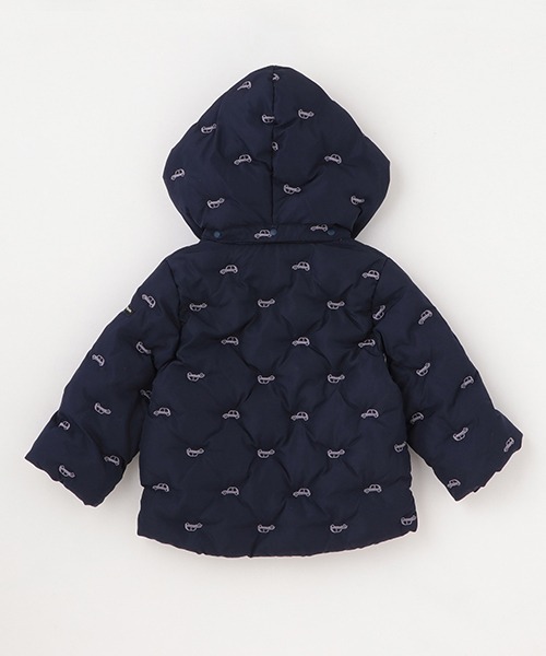 petit main（プティマイン）の「アソート刺繍中綿ジャケット（ブルゾン）」 - WEAR