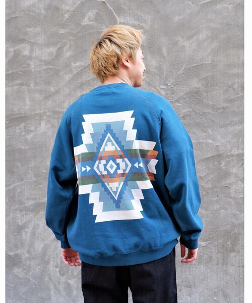 PENDLETON（ペンドルトン）の「PENDLETON/ペンドルトン Raglan Back Print Sweat Pullover ラグランバックプリントスウェットプルオーバー 2175 ...