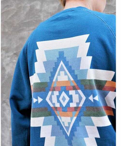 PENDLETON（ペンドルトン）の「PENDLETON/ペンドルトン Raglan Back Print Sweat Pullover ラグランバックプリントスウェットプルオーバー 2175 ...