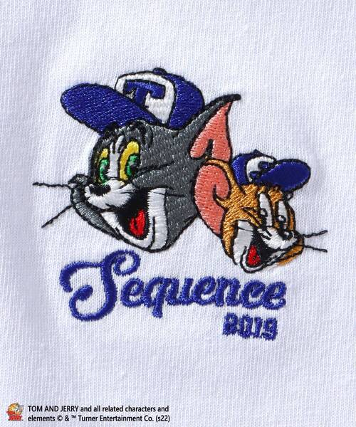 TOM&JERRY（トムアンドジェリー）の「SEQUENZ / トムとジェリー / TOM and JERRY CHASE RINGER SHORT SLEEVE TEE / チェイス ...