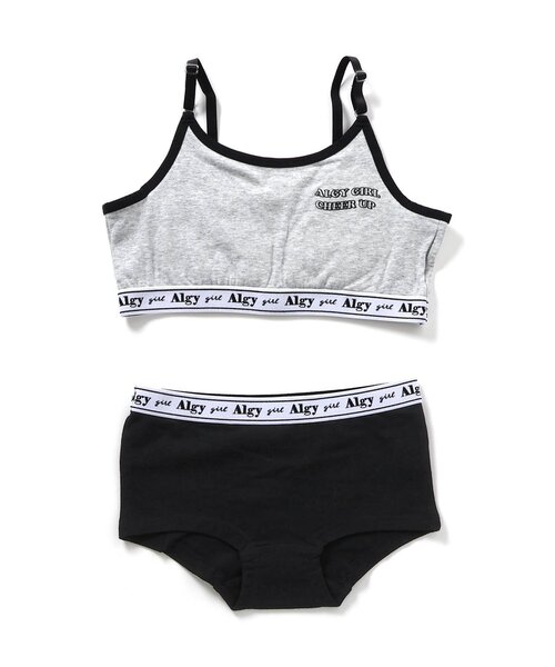 ALGY（アルジー）の「なみロゴスポブラセット（ブラ&ショーツ）」 - WEAR