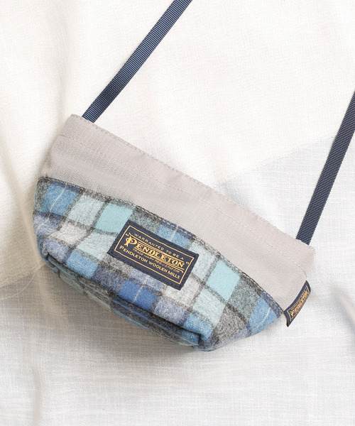 And A（アンドエー）の「PENDLETON ペンドルトン / PD CHECK FABRIC BAG チェックファブリックショルダーバッグ ポーチ / PDT-000-182015 ...
