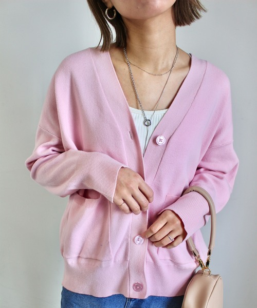 MLI'A（エムリア）の「Vネックカーディガン（カーディガン/ボレロ）」 - WEAR