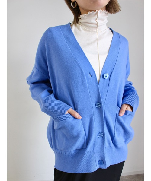MLI'A（エムリア）の「Vネックカーディガン（カーディガン/ボレロ）」 - WEAR