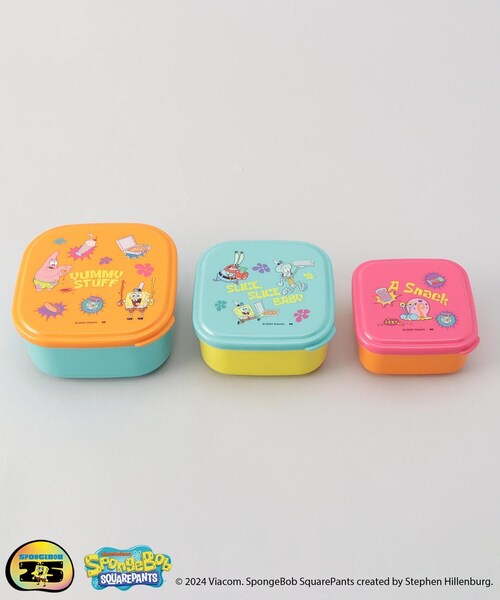 SEALED LUNCH BOX SET 3P ＜SPONGE BOB スポンジ・ボブ＞（その他雑貨）｜212 KITCHEN STORE ...