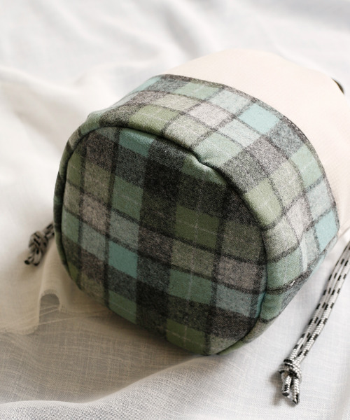 PENDLETON（ペンドルトン）の「PENDLETON ペンドルトン / PD CHECK FABRIC STRING BAG チェックファブリックストリングバッグ エコバッグ サブバッグ ...