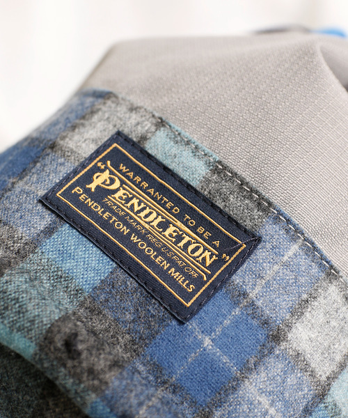 PENDLETON（ペンドルトン）の「PENDLETON ペンドルトン / PD CHECK FABRIC STRING BAG チェックファブリックストリングバッグ エコバッグ サブバッグ ...