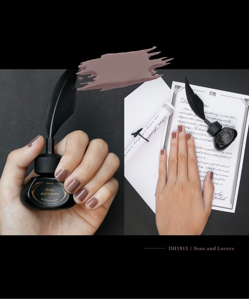 et seq.（エセク）の「【et seq.】DH1913 息子と恋人【羽根ペンネイル イージージェル】（マニキュア/ジェルネイル）」 - WEAR