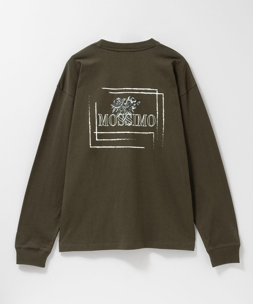 Mossimo（モッシモ）の「MOSSIMO モノトーンデザイン長袖Tシャツ（Tシャツ/カットソー）」 - WEAR