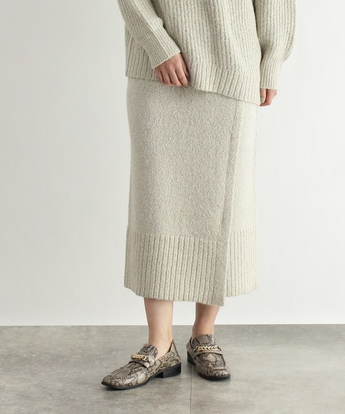 OZOC（オゾック）の「 [洗える]ニットスカート（スカート）」 - WEAR