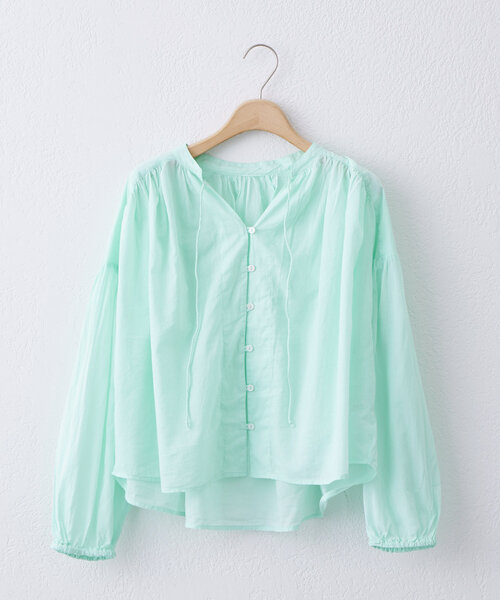 mystic（ミスティック）の「FANAKA gatherd blouse（シャツ/ブラウス）」 - WEAR