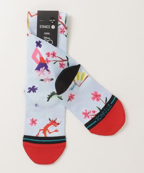 STANCE（スタンス）の「【STANCE/スタンス】MULAN BY ESTEE / DISNEY x ESTEE PREDA（ディズニー×エスティ・プレダ）コラボモデル レディースソックス ...