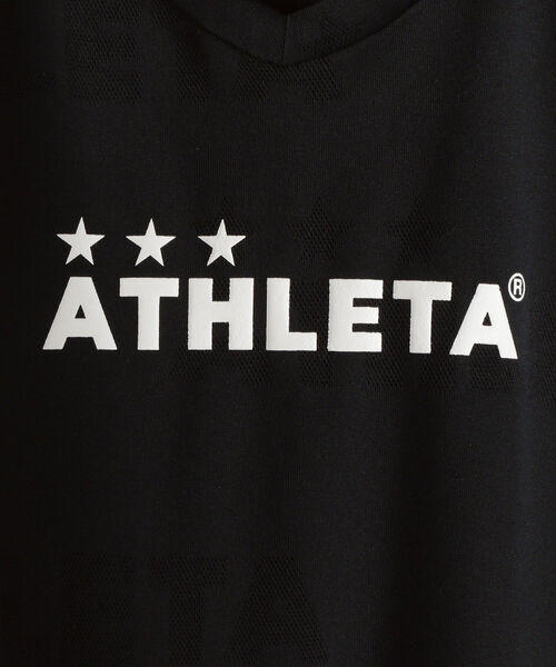 ATHLETA（アスレタ）の「【SHIPS KIDS別注】ATHLETA:＜吸汗速乾＞ジャカード ロゴ Tシャツ(145～160cm)（Tシャツ/カットソー）」 - WEAR