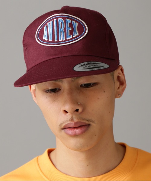 AVIREX（アヴィレックス）の「【WEB&DEPOT限定】OVAL LOGO CAP / オーバル ロゴ キャップ / AVIREX / ア ...